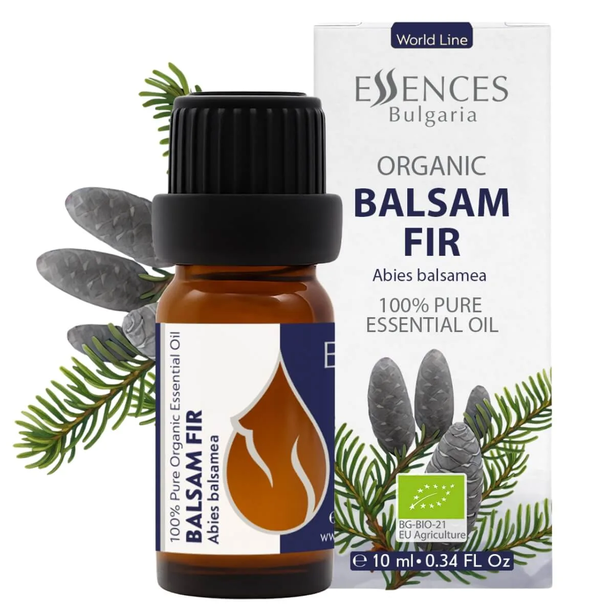 Organic Balsam Fir Essential Oil (10ml) – Essences Bulgaria